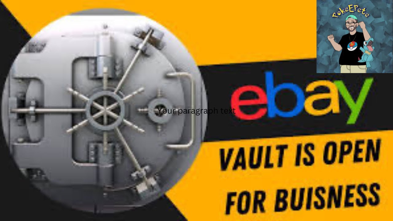 The eBay vault and what it could mean for Pokemon cards !! - YouTube