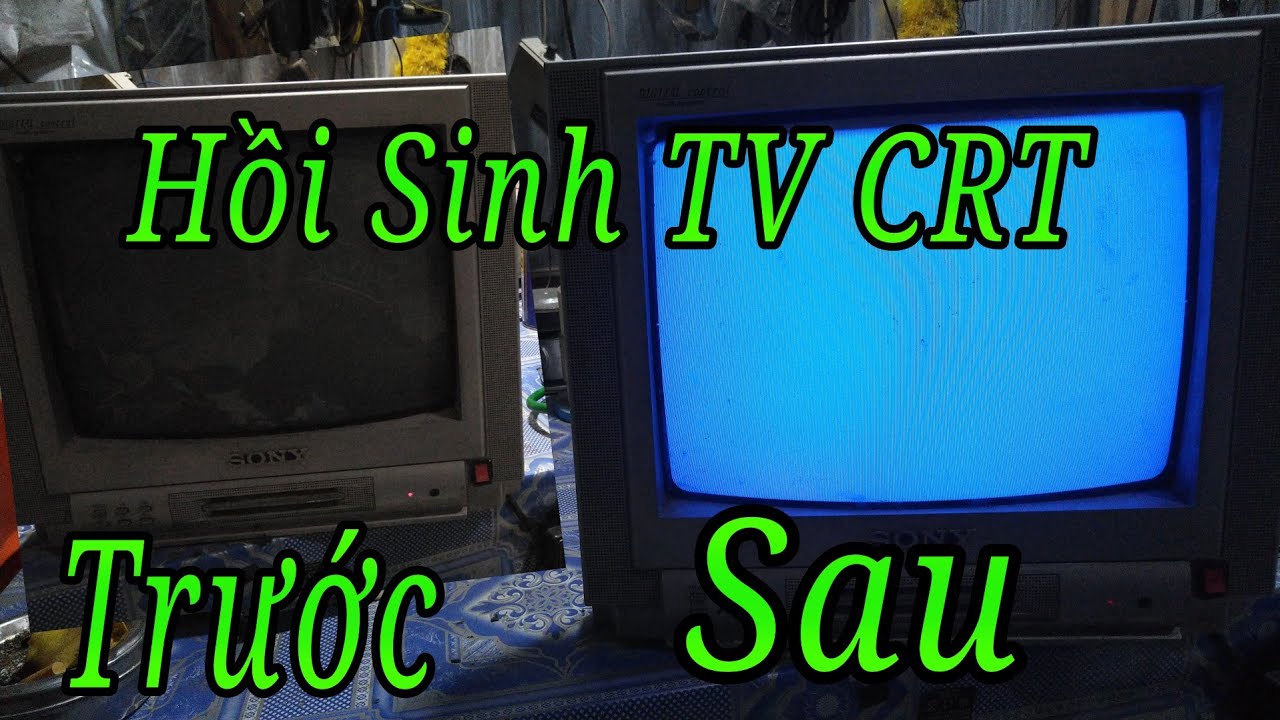 Sửa tivi CRT Hư Cao Áp Flyback, có tiếng mất hình.Tận Dụng Tái Chế ...