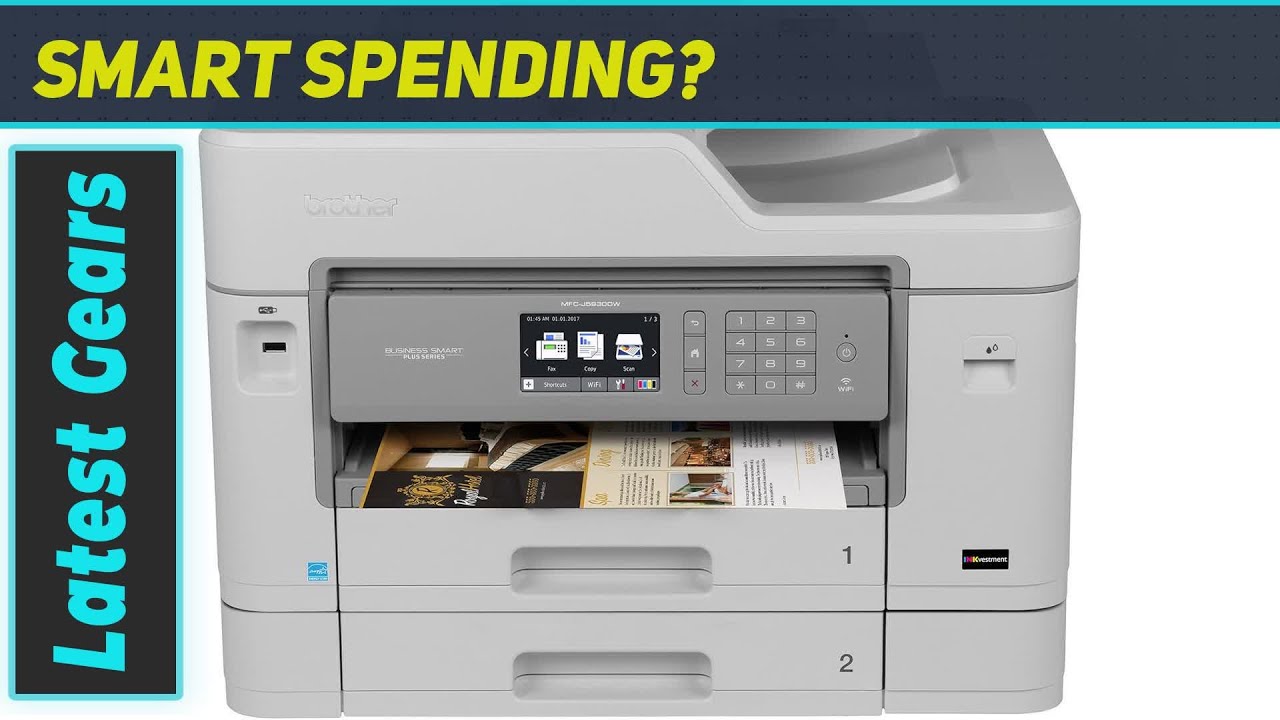 Brother MFC-J5930DW: Cheapest Inkjet Printer? - YouTube