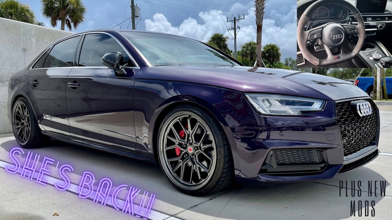 B9 S4 - Merlin Purple - Back From The Shop - Update Video - YouTube