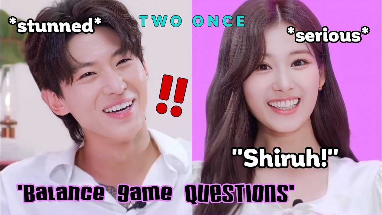 Sana & Single Inferno's Dex played the 'Balance Game' - YouTube