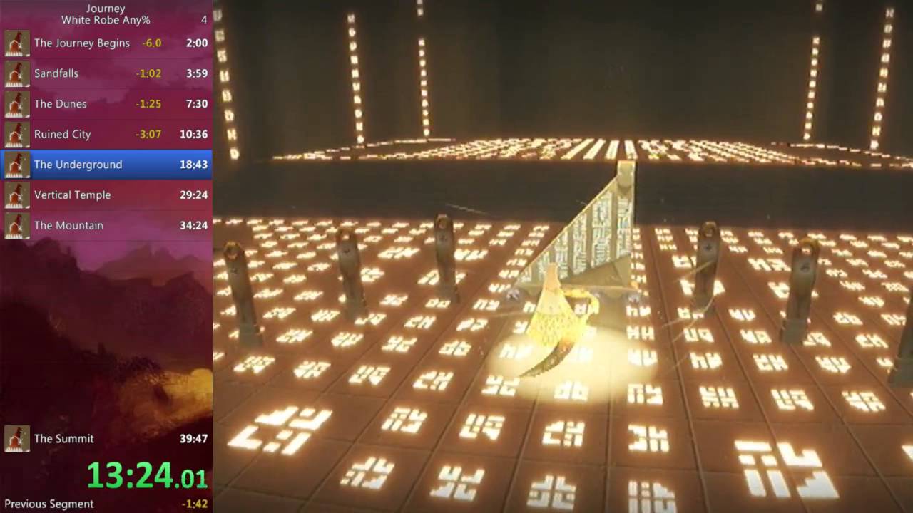 Journey White Robe Any% in 30:35 - YouTube