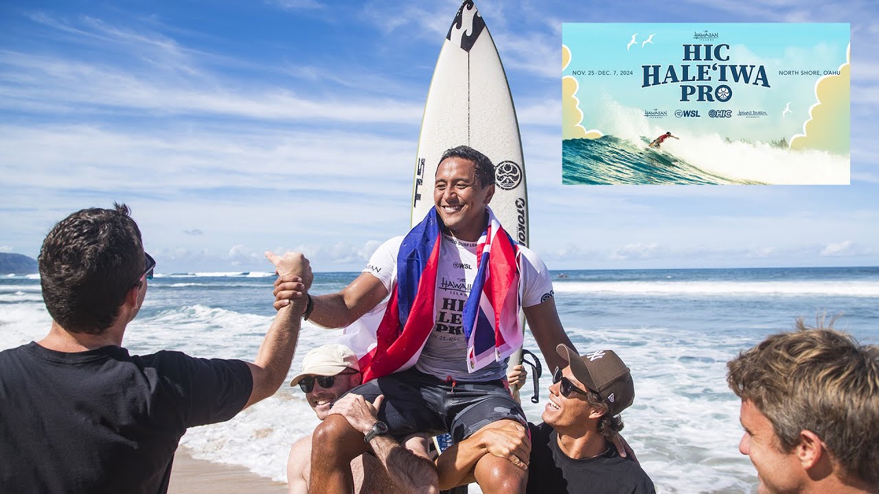 Joshua Moniz's Insatiable Form Takes Him Atop The Hawaiian Islands HIC ...