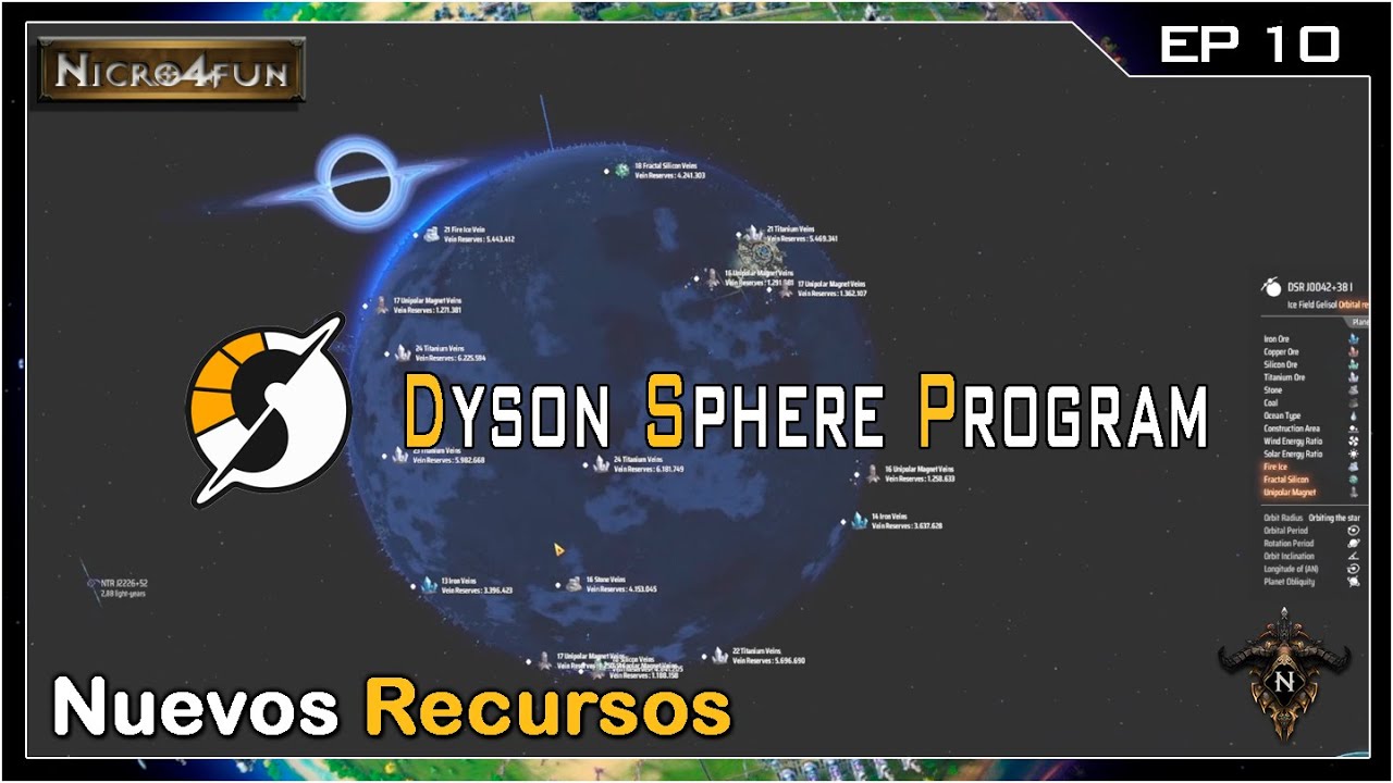 Dyson Sphere Program - EP 10 - Nuevos materiales = nuevas recetas - YouTube