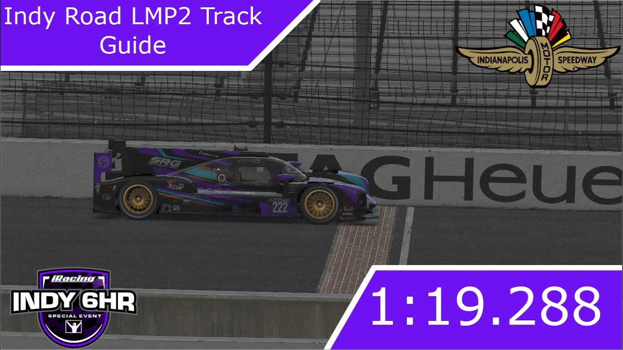 Master the LMP2 at Indy Road for the 6 hour! - iRacing Track Guide ...