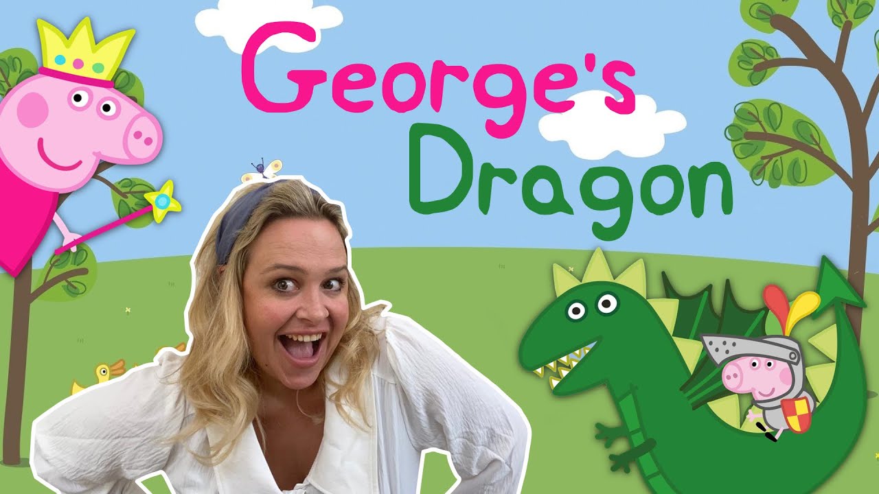 Peppa Pig Fairy Tale (George's Dragon) | Little Library Thursday 🐲 ...