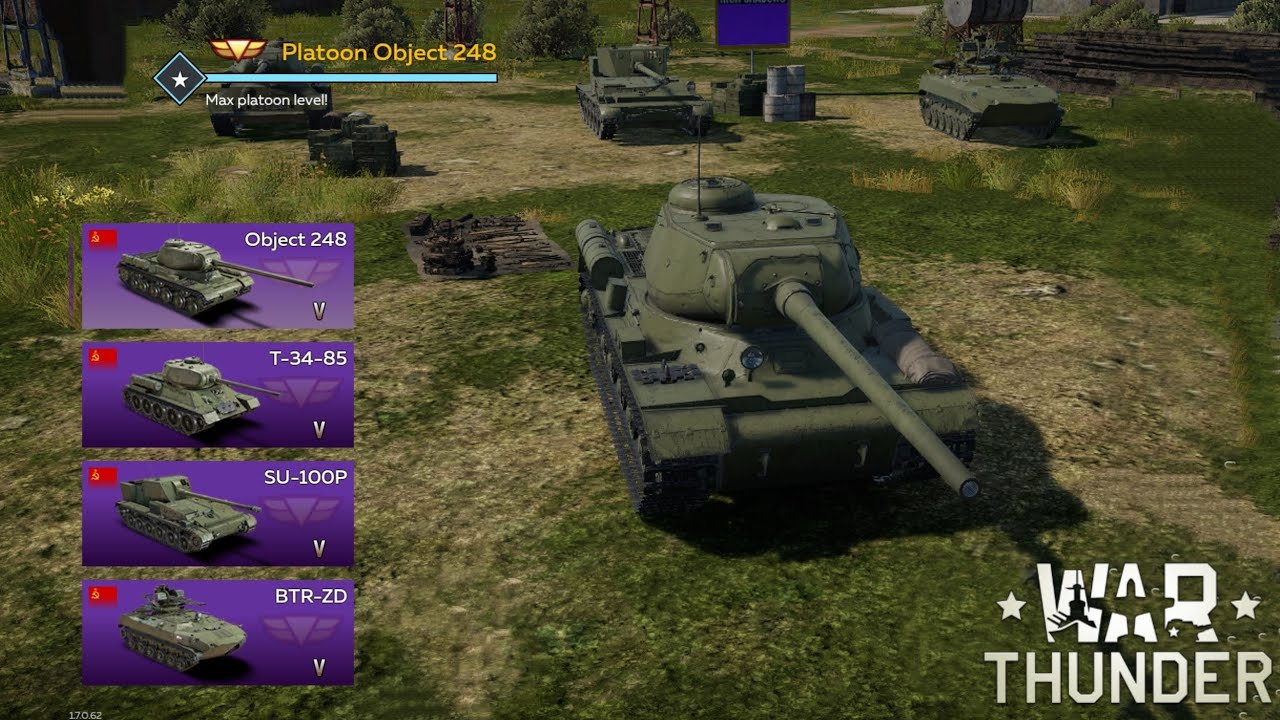 Object 248 platoon gameplay war thunder mobile - YouTube