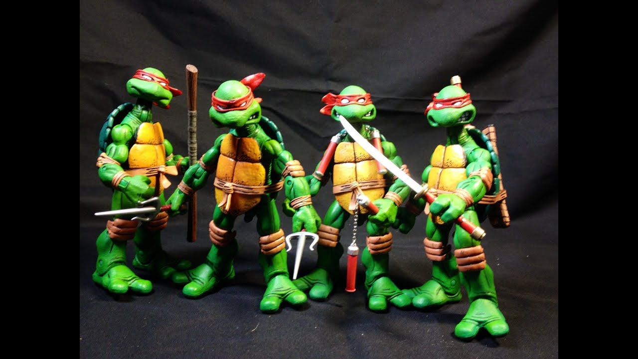 NECA: TMNT (Teenage Mutanat Ninja Turtles) Action Figure Toy Review ...