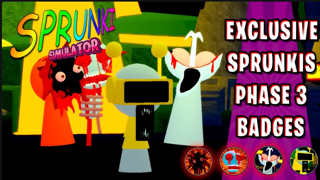 How to get all phase 3 sprunkis right now(Roblox)(Sprunki simulator ...