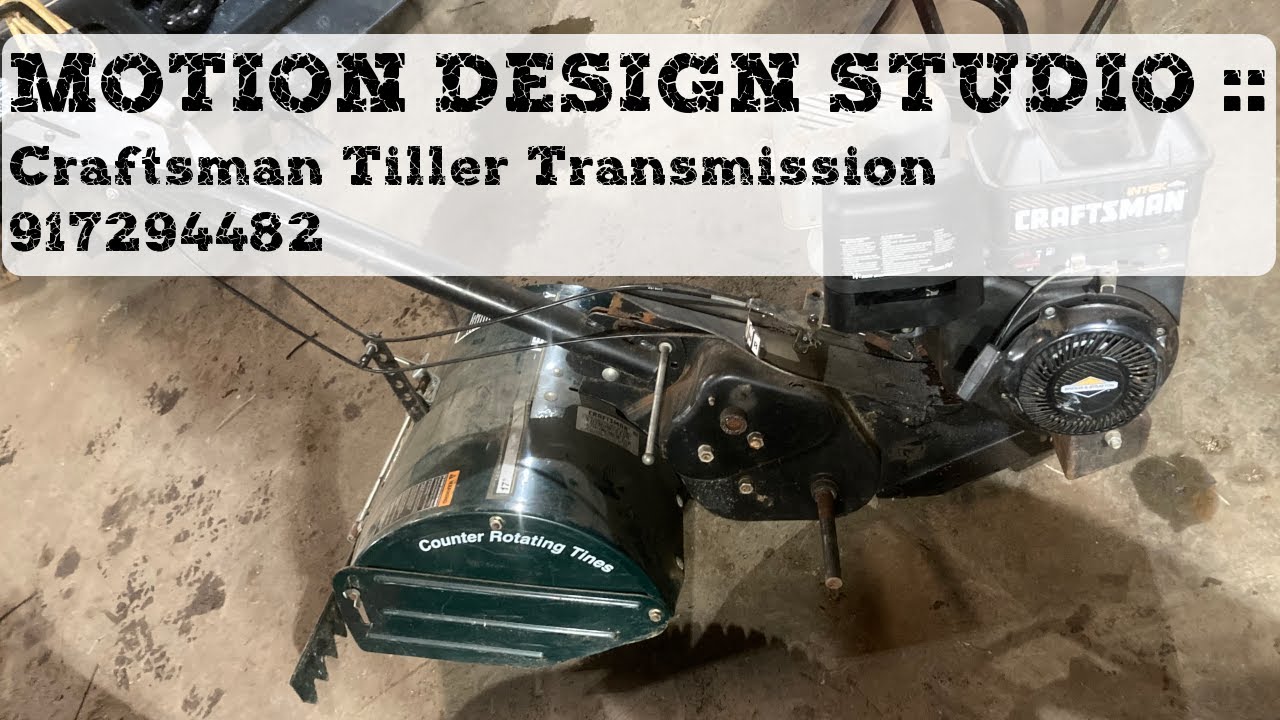 Craftsman Tiller Transmission 917.294482 - YouTube