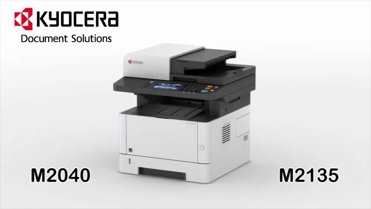 Multifuncionales Kyocera M2040 y M2135 - YouTube