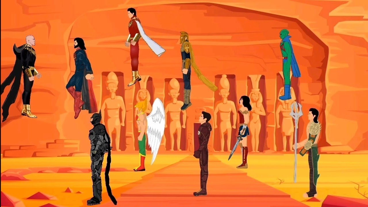 Black Adam Post Credit Scene Animation #blackadam - YouTube