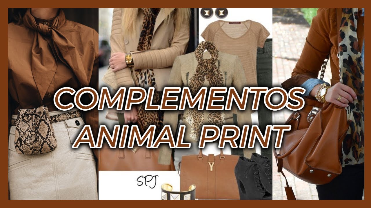 REALZA la ELEGANCIA DE TUS LOOKS con COMPLEMENTOS de ESTAMPADOS ANIMAL ...