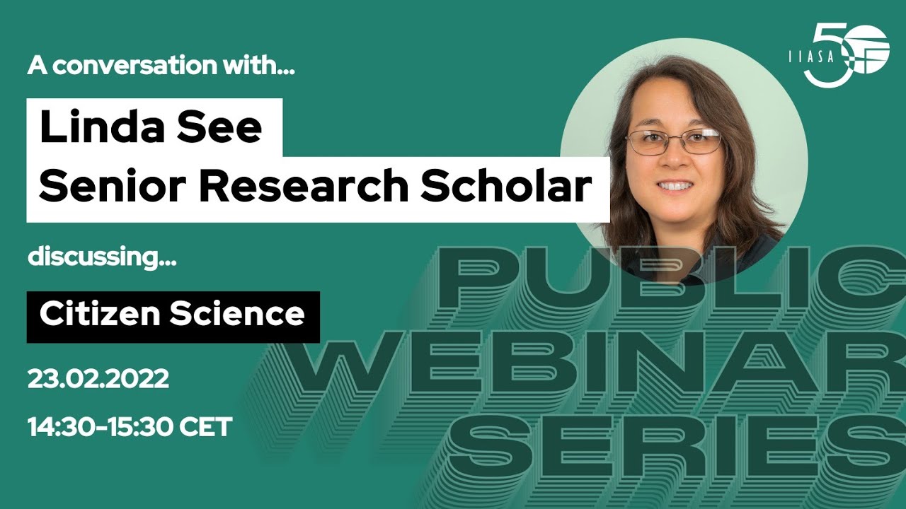 IIASA Public Webinar #5: A conversation with Linda See - YouTube