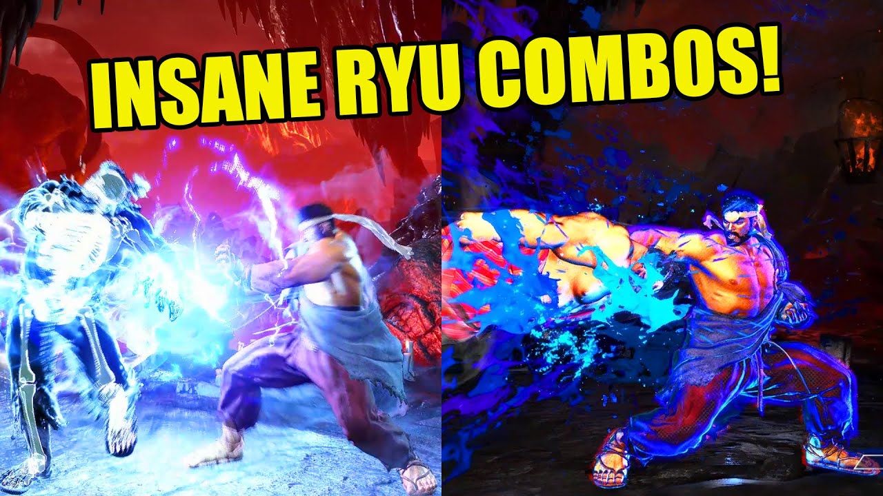 The CRAZIEST Ryu Combos and Parries! - YouTube