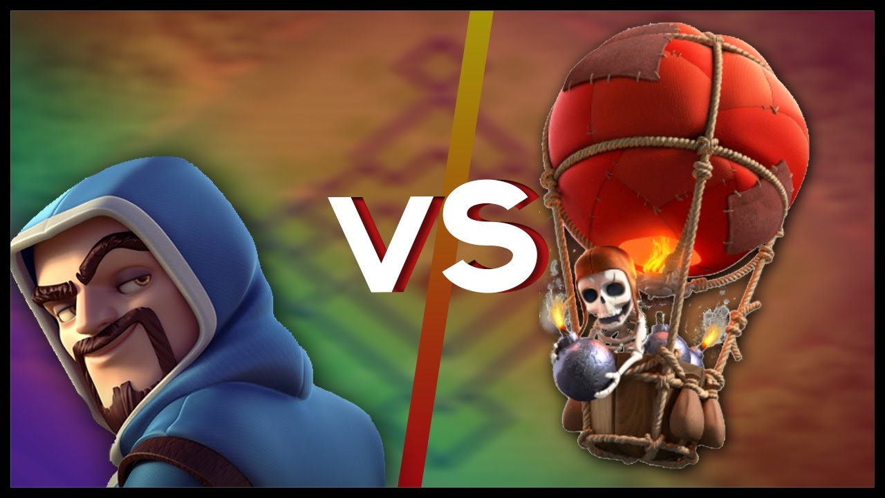 Who is Better? LVL 5 Wizard or LVL 5 Balloon? | Clash of Clans - YouTube