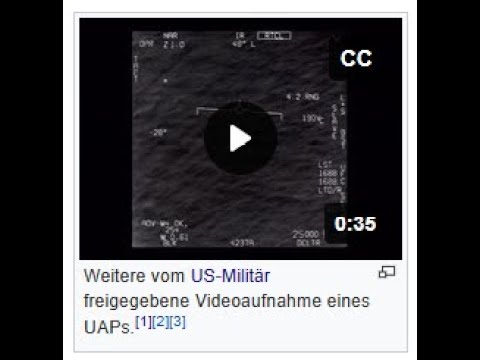 Die Veröffentlichung des „GO FAST“-UAP-Videos durch die US-Regierung ...