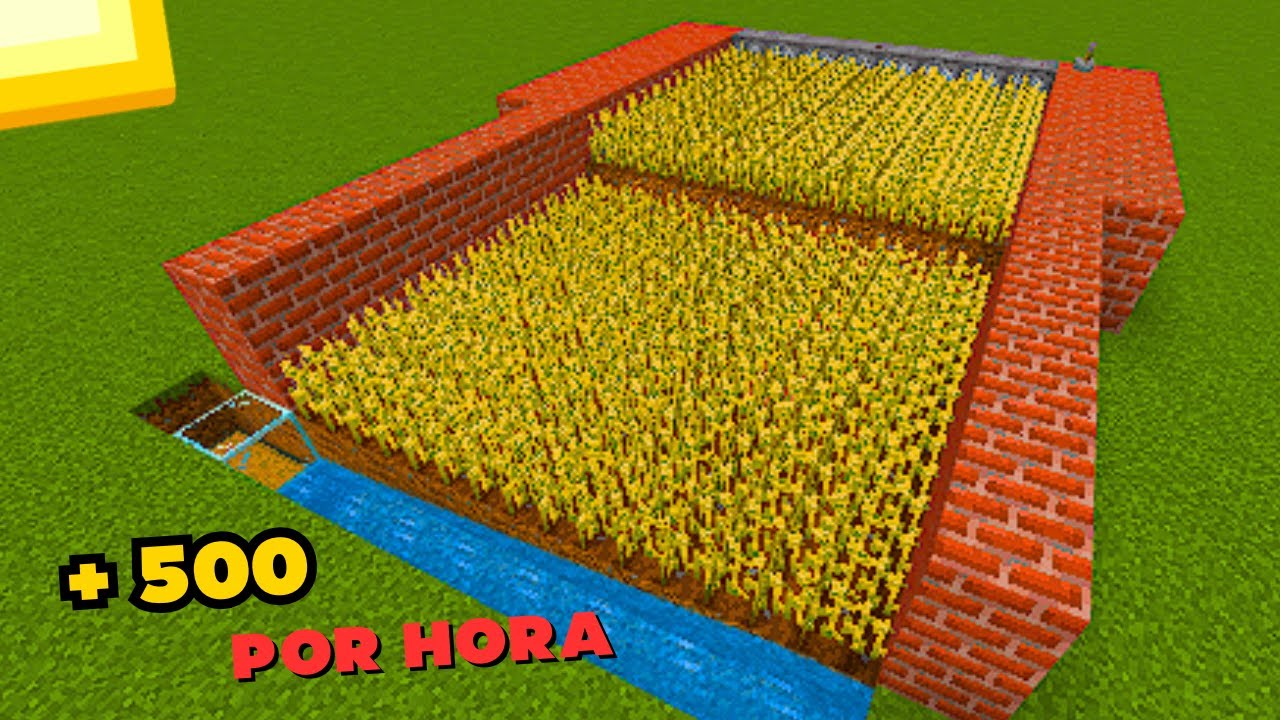 MELHOR FARM DE TRIGO NO MINECRAFT! |Minecraft java e bedrock - YouTube