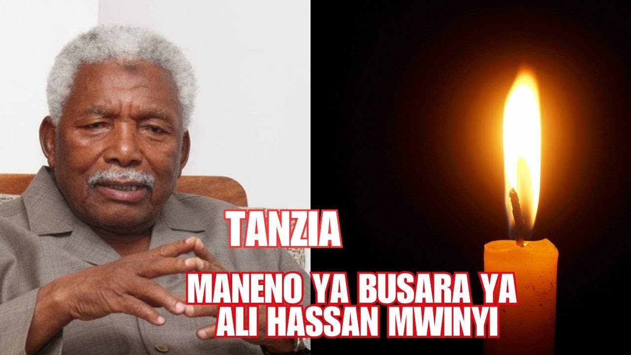🔴#LIVE : MANENO YA BUSARA YA HAYATI ALI HASSAN MWINYI - YouTube