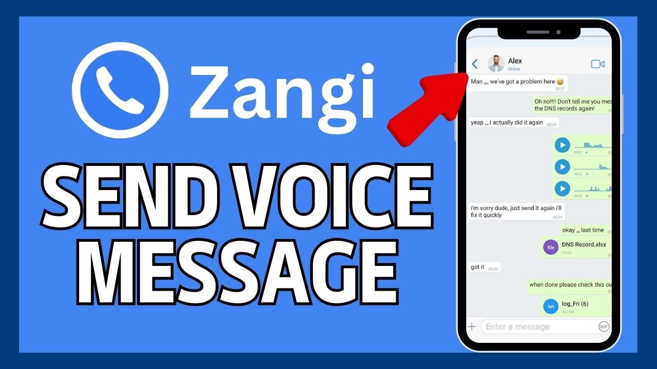 How to Send Voice Message in Zangi 2024? - YouTube