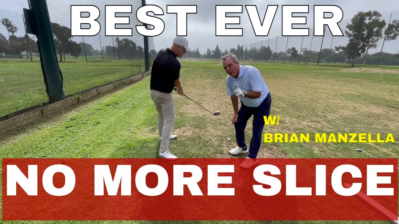 WORLD'S BEST SLICE FIX VIDEO. GUARANTEED TO WORK! Brian Manzella on BE ...