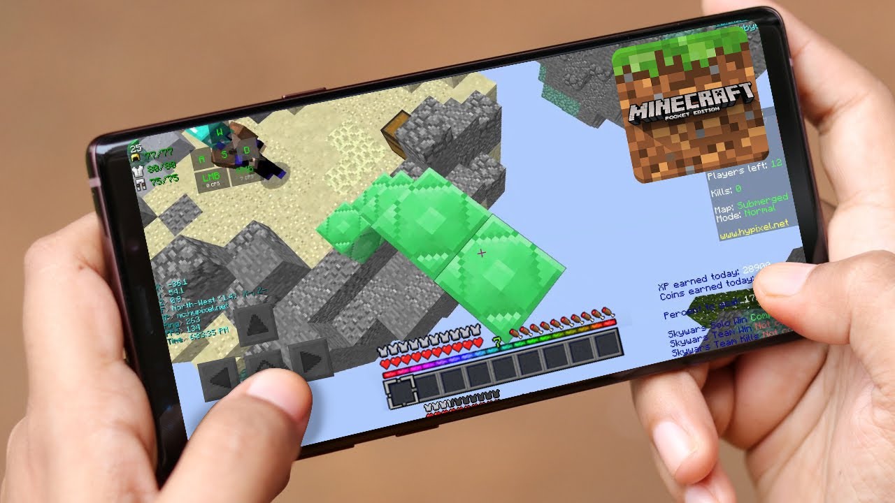ASÍ ES EL PVP DEL MINECRAFT PARA CELULARES - YouTube