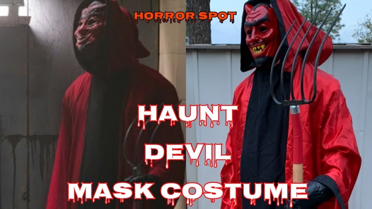 Haunt/ movie devil mask and costume - YouTube