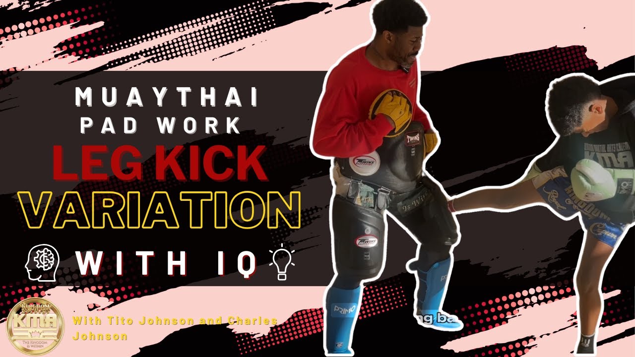 Muay Thai Leg Kick Combo (Pro Tips) - YouTube