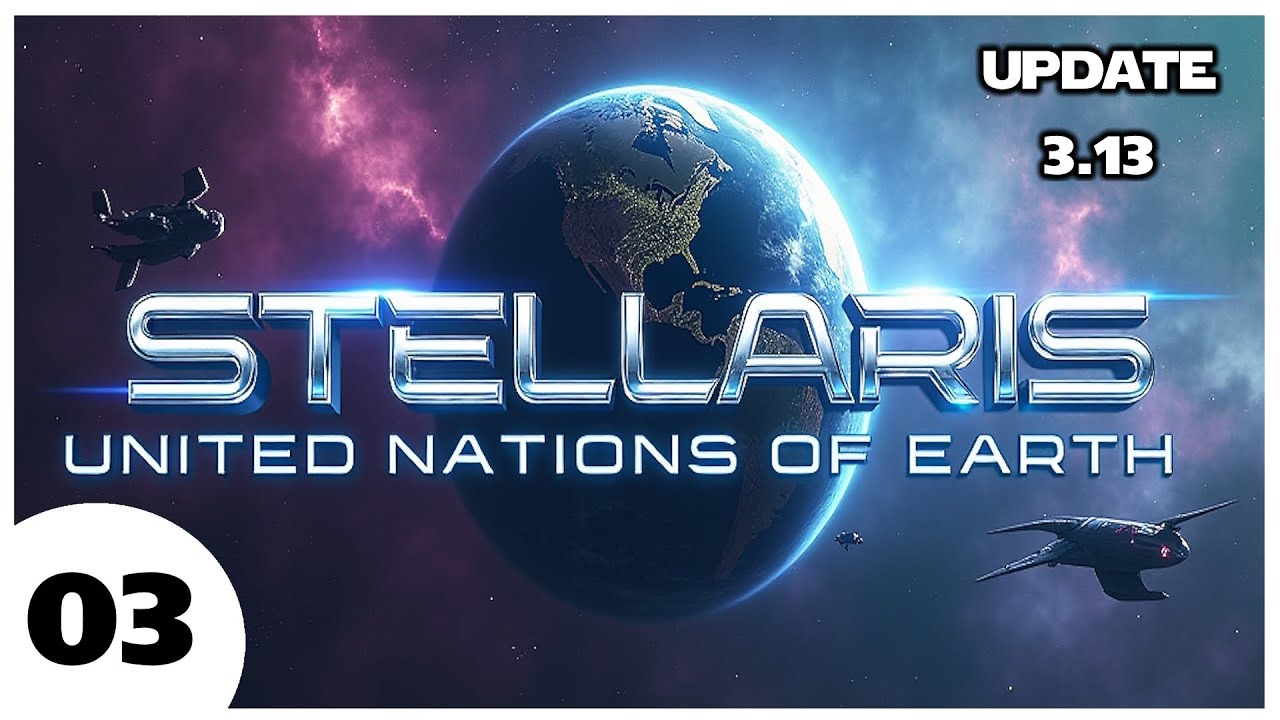 Stellaris: 3.13 | UNE | Beginner Guide & Roleplay Adventure | Ep 3:Welcoming a New Federation ...