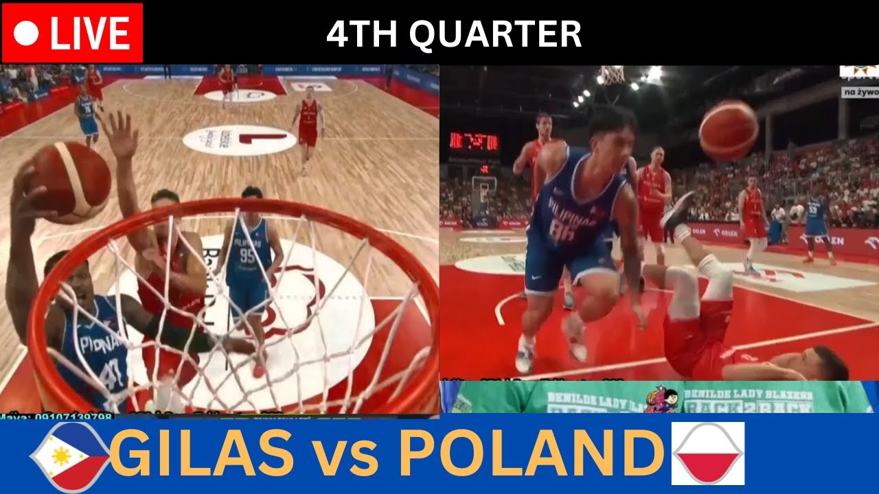 GILAS PILIPINAS vs POLAND Full Game 4th Quarter | June 30, 2024 - YouTube