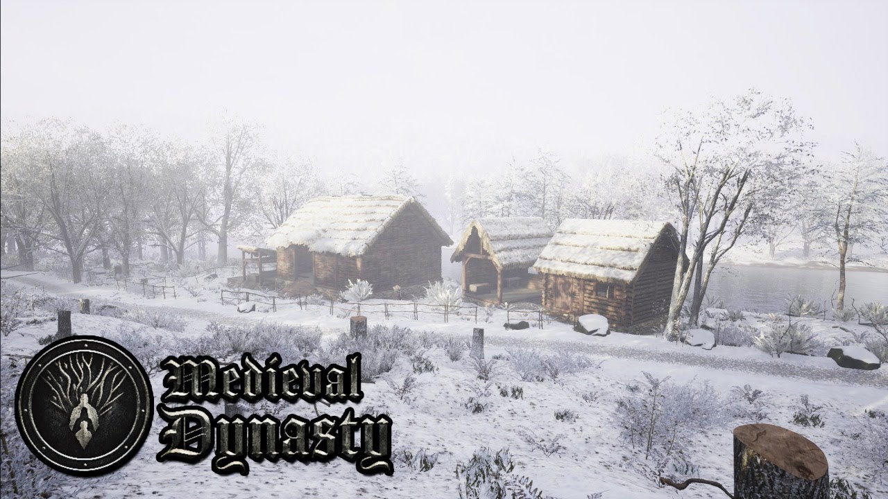 MEDIEVAL LIFE SIMULATOR Building A House Crafting Tools Hunting Animals ...
