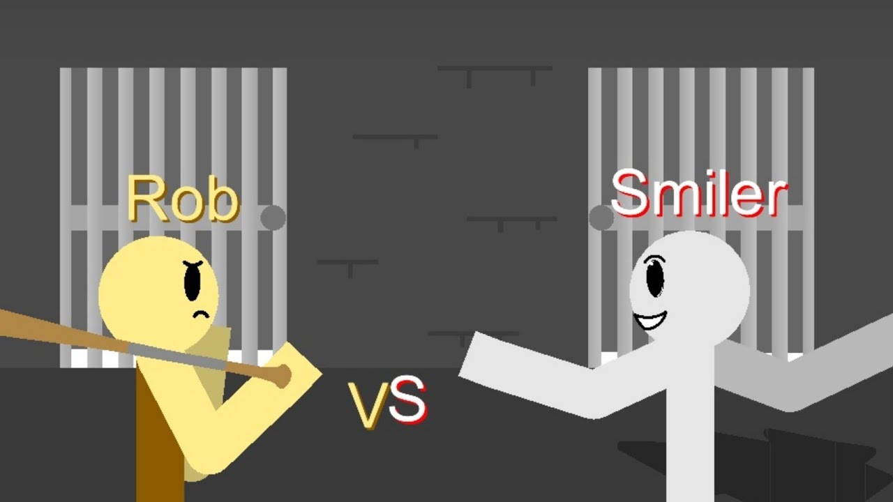 Rob vs smiler (Infectious smile fight) - YouTube
