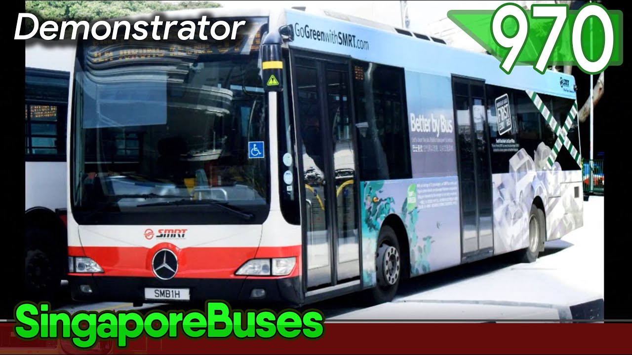 [SMRT Buses] SMB1H @ 970 | Mercedes-Benz OC500LE (Demonstrator ...