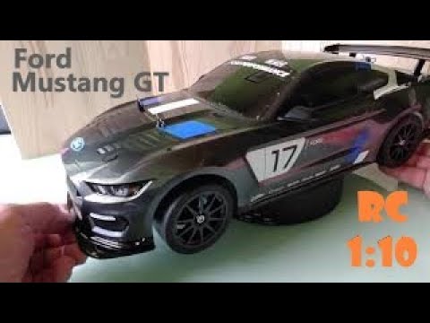 RC FORD MUSTANG GT4 1:10 - YouTube