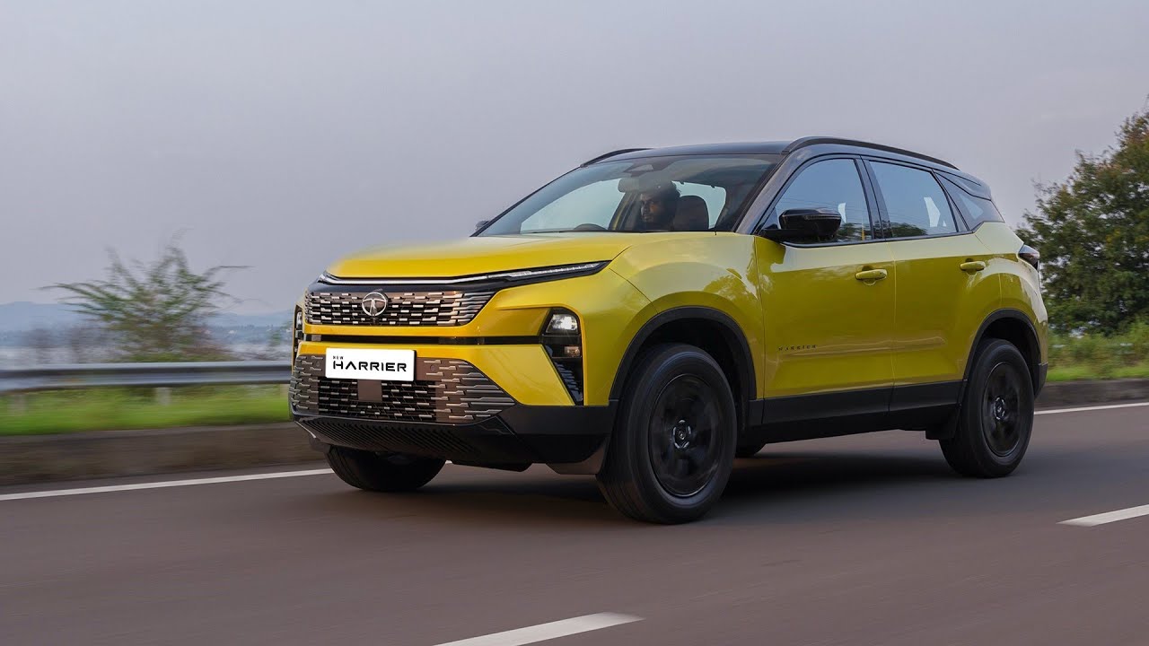 New Harrier | In-Vogue Technology - YouTube