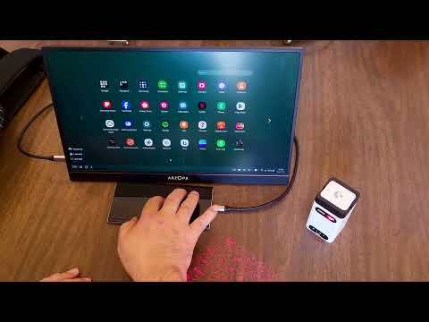 Desktop experience with Samsung DEX, Arzopa monitor and M1 Laser ...