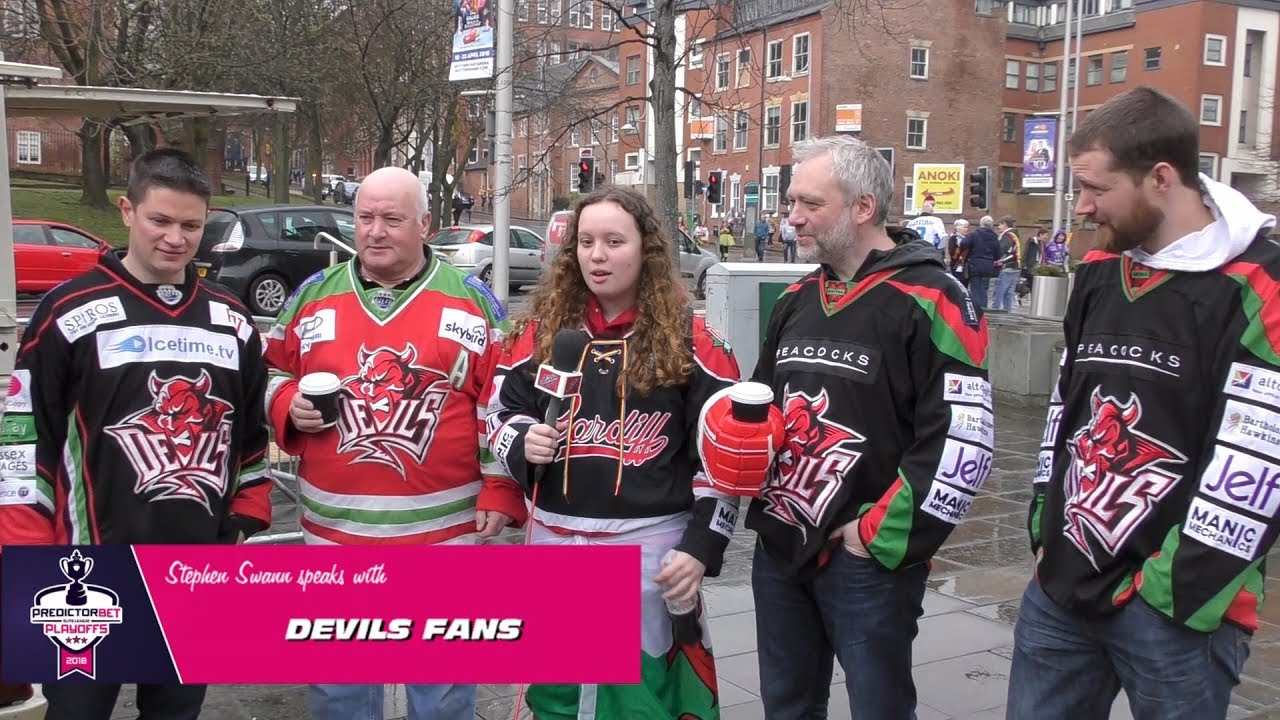 Cardiff Devils fans interview - YouTube