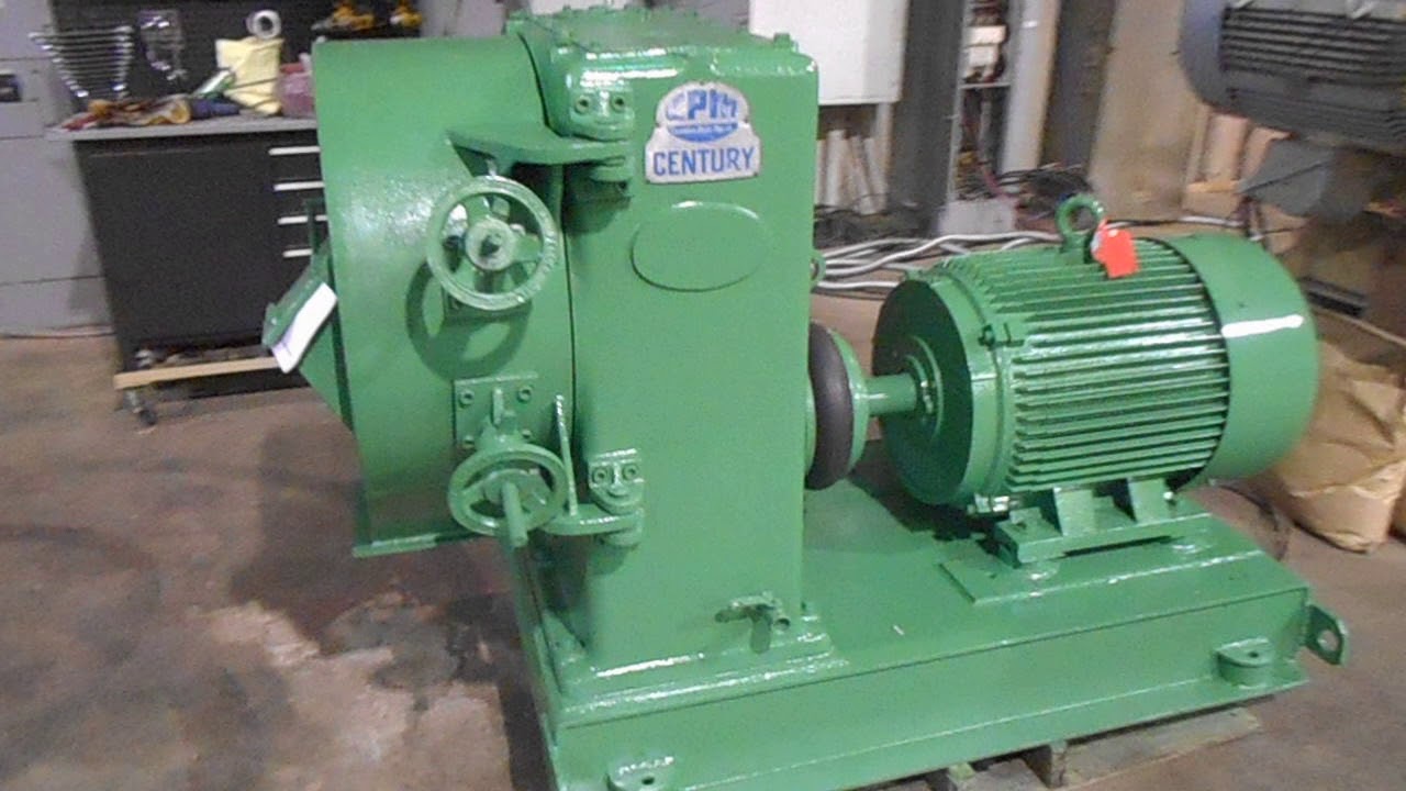 CPM Century Gearbox Test Run - YouTube