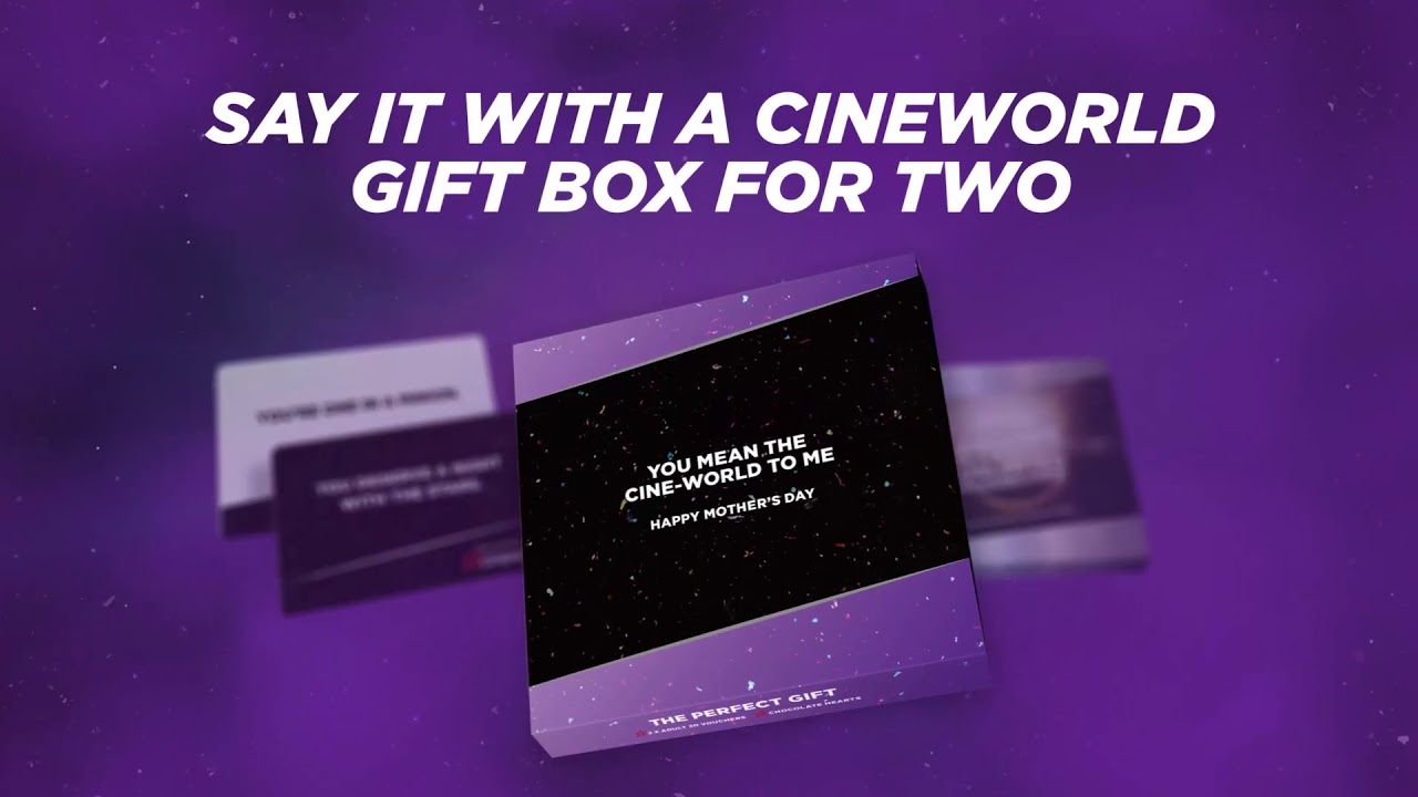 Give the gift of cinema this Mother's Day | Cineworld Advert - YouTube