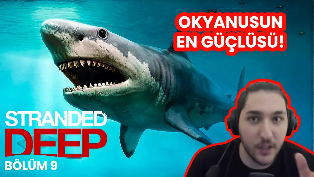 Okyanusta Dev Megalodonu Avladim Stranded Deep 9 BÖlÜm Youtube 8716