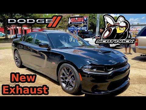 Dodge Charger Scat Pack New Exhaust Reveal at New Star Muffler Shop #2