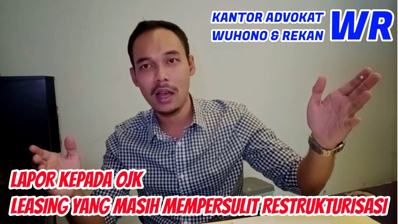 KAJIAN HUKUM RENEGOISASI KLAUSUL KONTRAK LEASING - YouTube