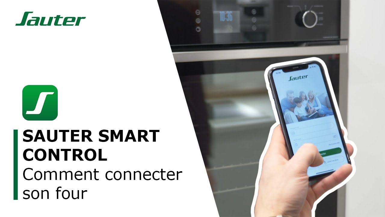 Sauter Smart Control : Comment connecter son four ? Ecran LCD - YouTube
