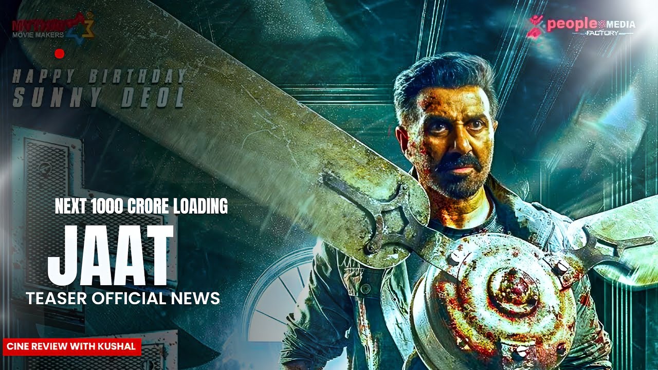JAAT Official First Poster Review : JAAT First Look Reaction : Sunny ...