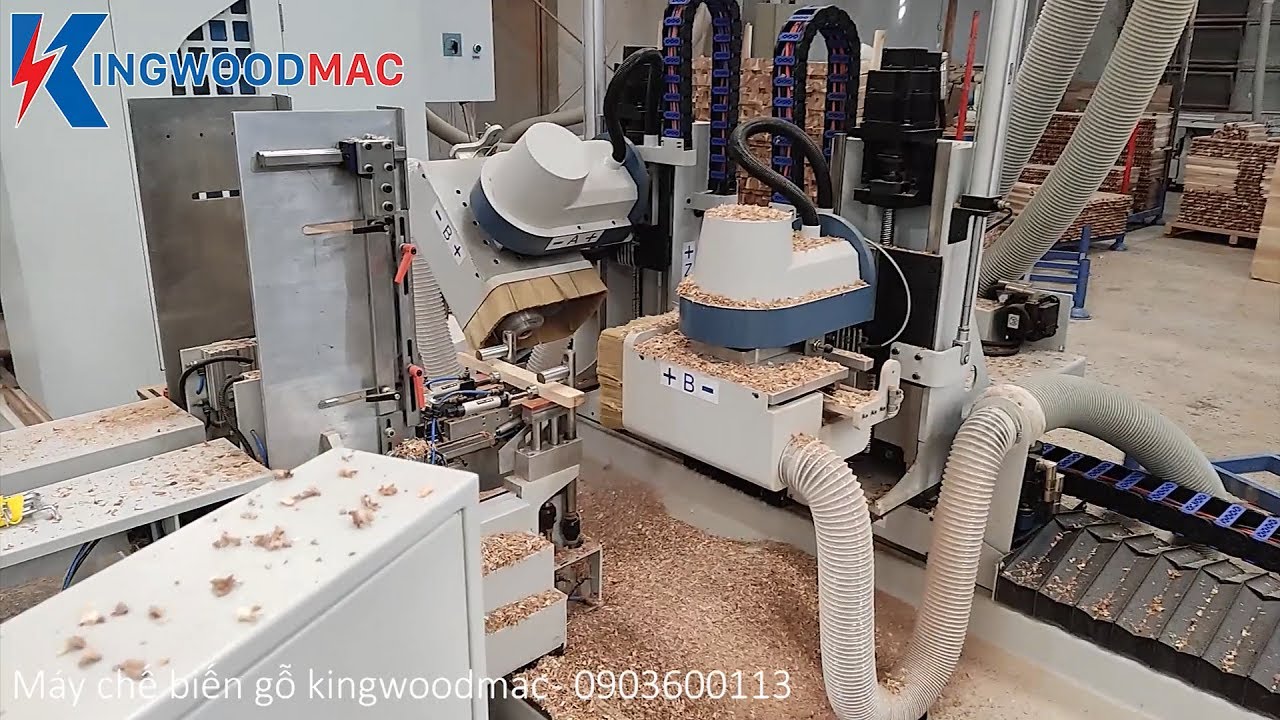 Robot phay mộng oval dương - phay mộng xéo cực nhanh - 2 đầu hoạt động ...