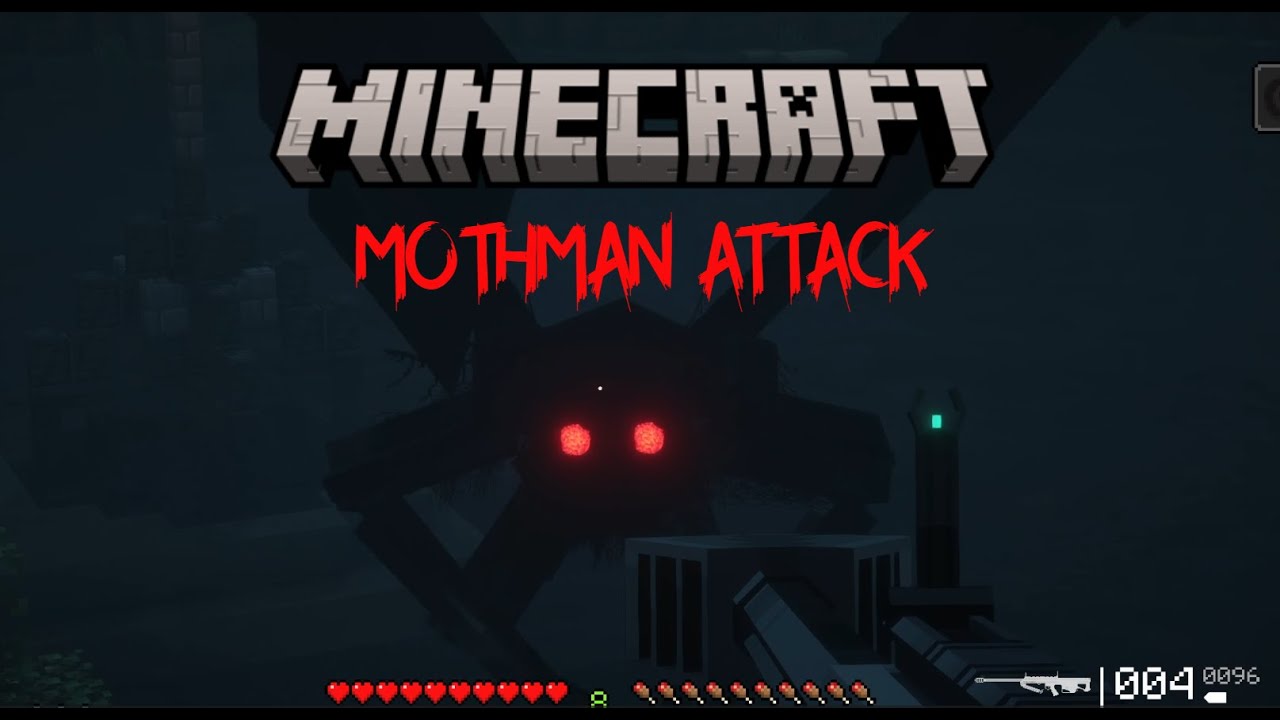 Modded Minecraft - Mothman Attack - YouTube