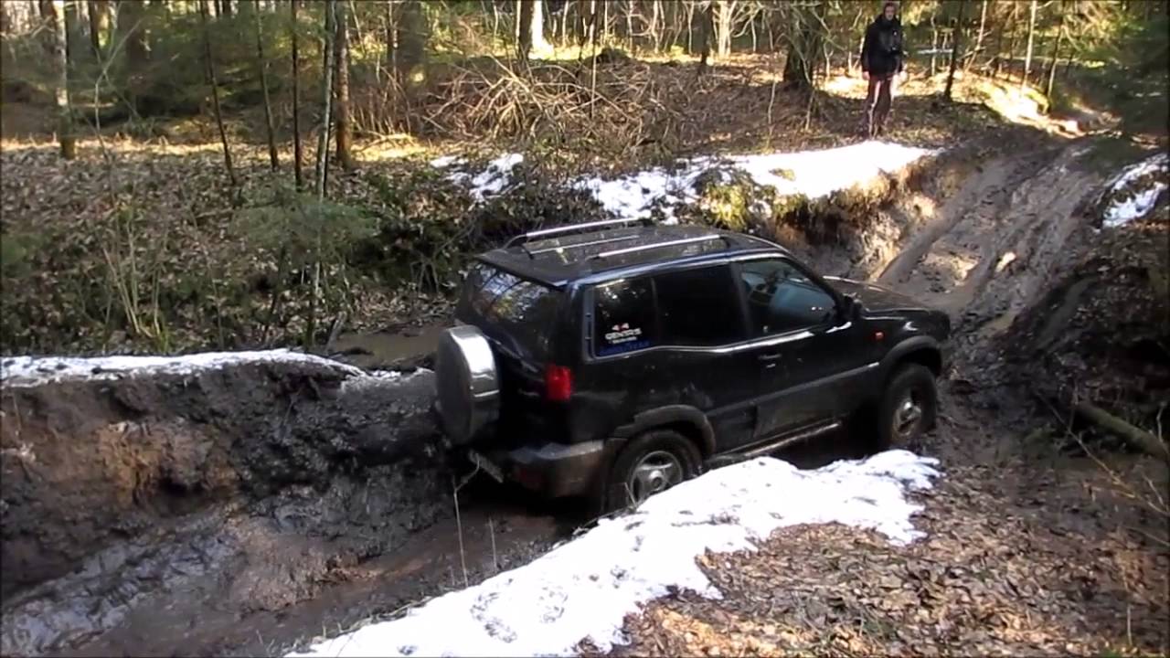 Nissan Terrano II offroad near Riga 12/03/2016 - YouTube