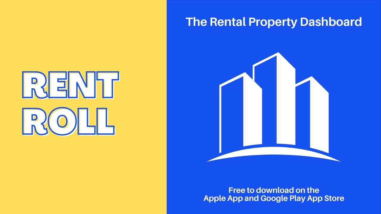 Rental Property Dashboard - Rent Roll - YouTube