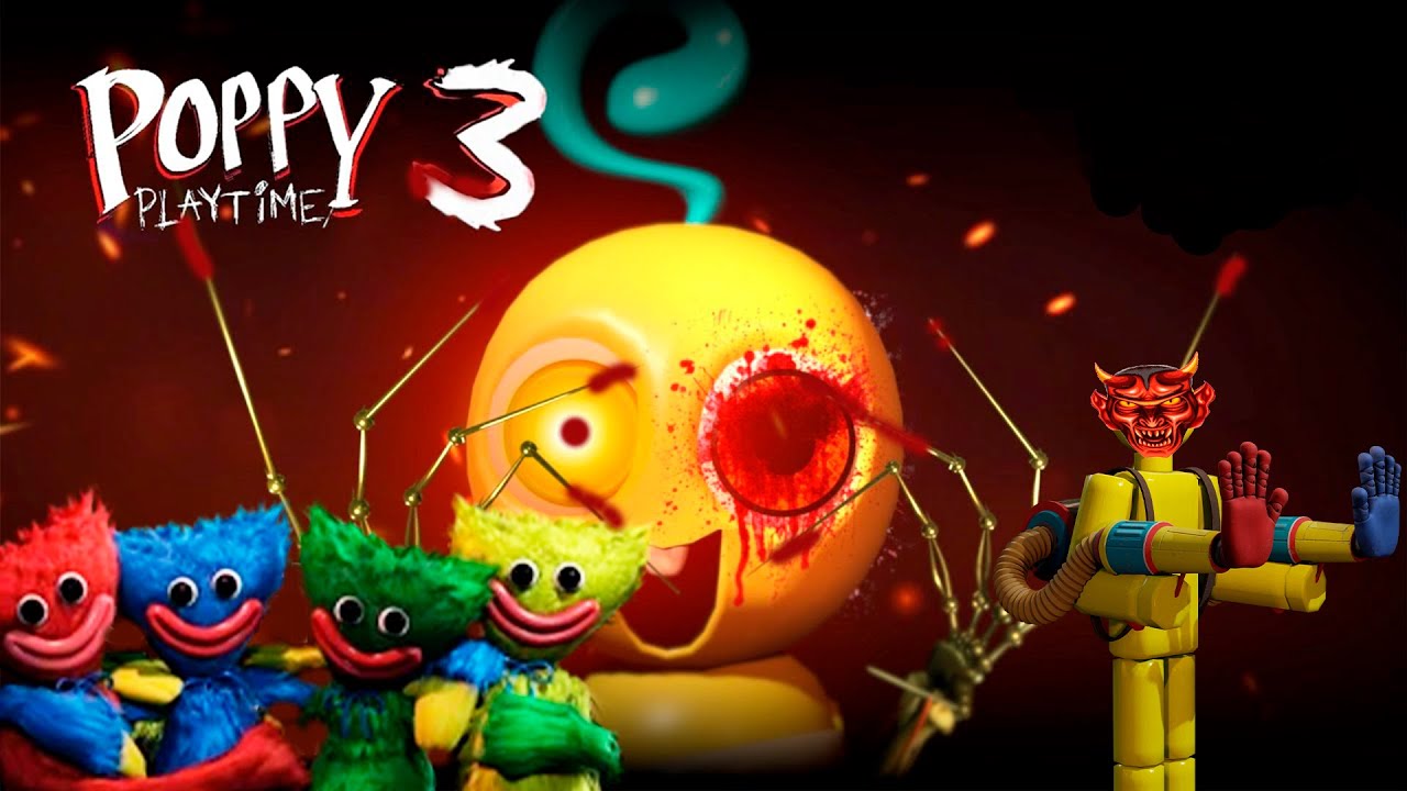 BABY LONG LEGS - (Poppy Playtime Animation) Poppy Playtime 3 Animation ...