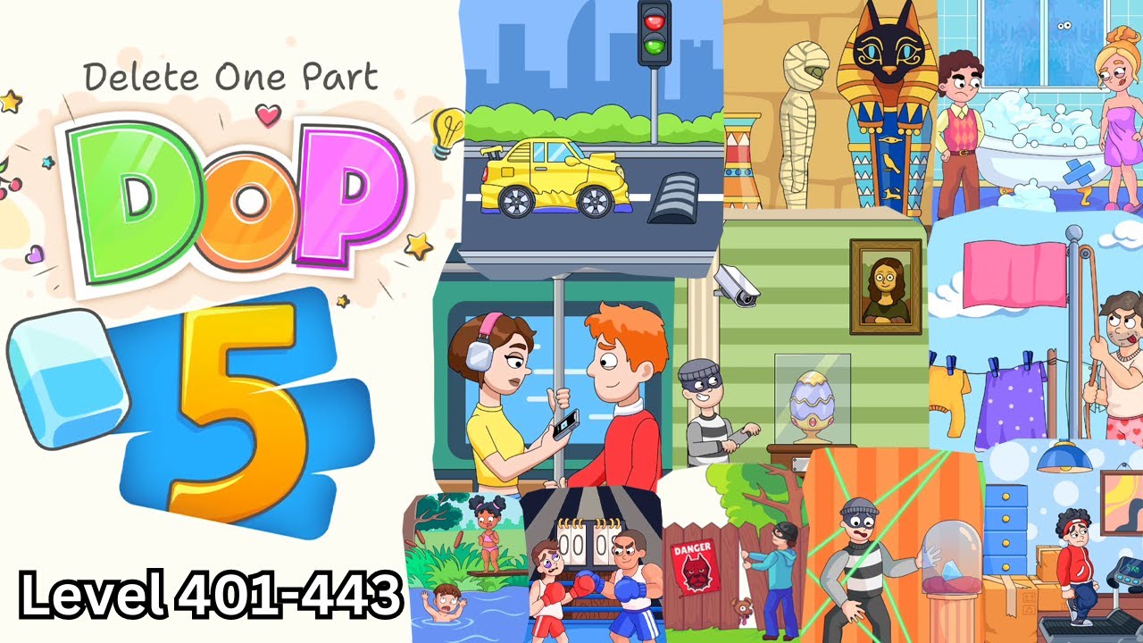 DOP 5: Delete One Part - Levels 401-443 - Gameplay Walkthrough Part 5 ...